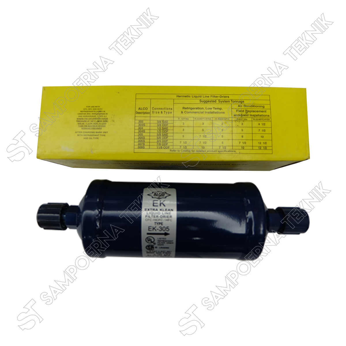 Filter Drier York EK-305 Air Conditioner - Aircon Indo Teknik