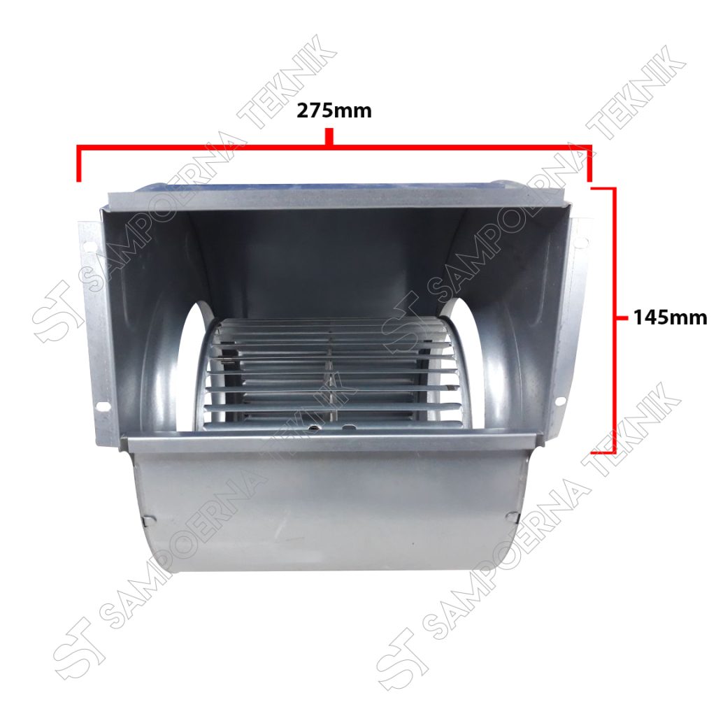 BLOWER INDOOR 275mm x 145mm diameter AS 5/8inch - Aircon Indo Teknik