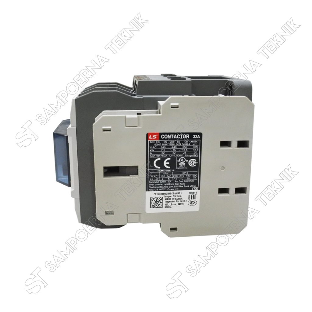 Contactor Overload LS MSMC-32bN AC/MT-32-3H27 - 32A - Aircon Indo Teknik